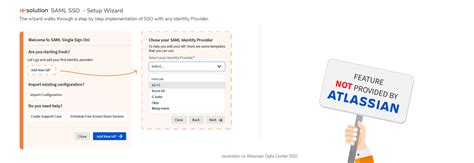 Resolution Saml Sso Vs Atlassian Data Center Feature Comparison