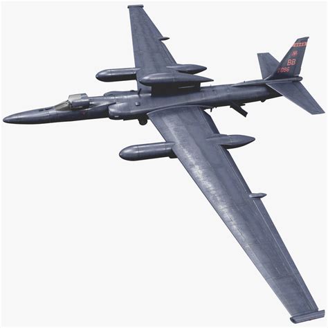 3d Reconnaissance Aircraft Lockheed U 2 Model
