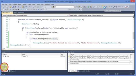 C Create Custom Winform Controls In Urdu More Properties And