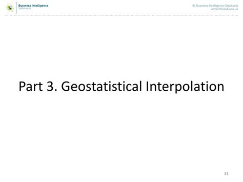 Ppt Spatial Interpolation A Brief Introduction Powerpoint Presentation Id6655625