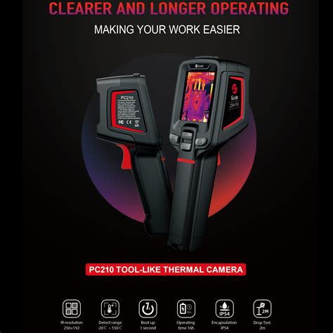 Guide IR PC230 autofocus thermal imaging camera 256x192