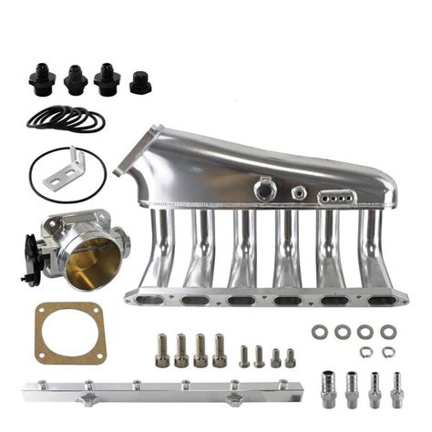 Bmw E36 E46 M50 M52 S50 S52 Intake Manifold 90mm Throttle Body Fuel Ra