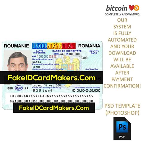 Florida Id Card Template
