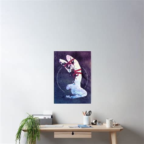 Shibari Artwork Rope Art Poster For Sale By Praetorianx Redbubble