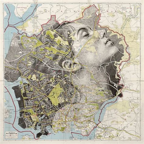 The Remarkable Map Portraits Of Ed Fairburn Design Swan