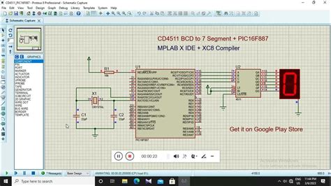 Pic16f887 Cd4511 Bcd To 7 Segment Decoder Demo Pic Projects