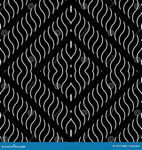 Teste Padr o Monocrom tico Sem Emenda Do Diamante Do Projeto Ilustração do Vetor Ilustração de