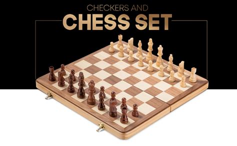 Chess Armory Chess And Checkers Chess Set Wooden Chess And