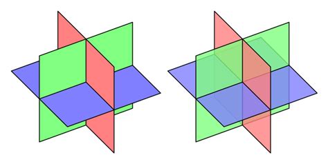 Tikz Pgf How To Draw Planes Intersection Like This TeX LaTeX Stack Exchange