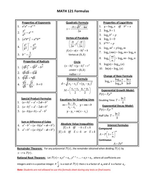 Basic Calculus Formulas Pdf At Imogen Parry Okeden Blog