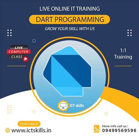 Ict Skills On Linkedin Dartprogramming Onlinedart Learndart Dart Programming Flutter Dev