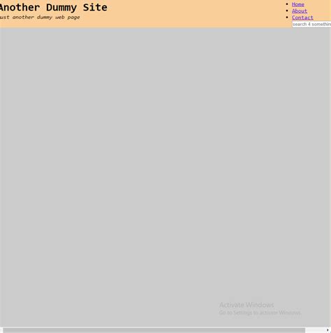 Htmlcss Header Is Collapsing On The Right When Browser Is In Half