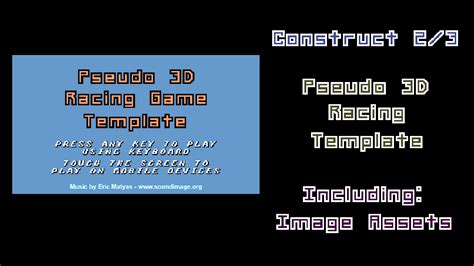 Pseudo 3d Racing Template Game Templates