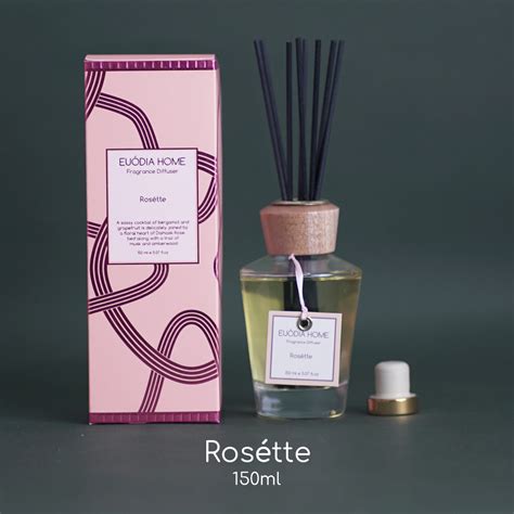 Jual Euodia Home Rosette Fragrance Diffuser 150 Ml Aromaterapi