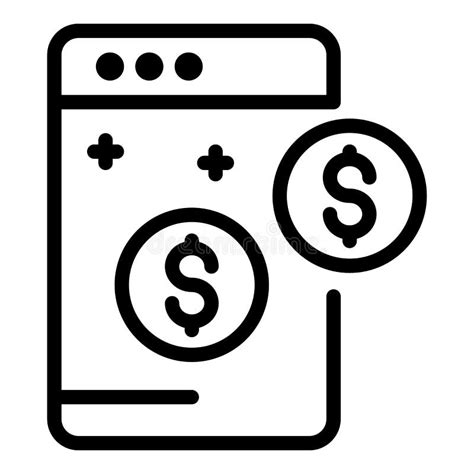 Web Estimator Icon Outline Style Stock Vector Illustration Of Math