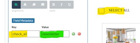 Select All Checkboxes Digioh Help Docs