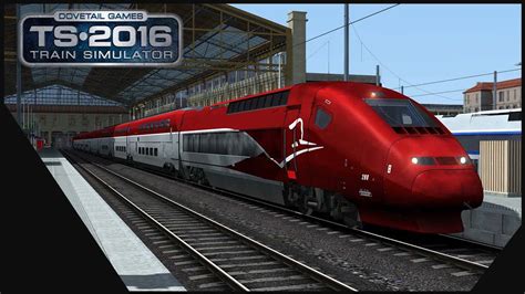 Train Simulator 2016 Thalys Reskin Youtube