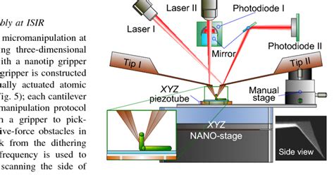 System Configuration Of The Two Tip Atomic Force Microscope 33 Download Scientific Diagram
