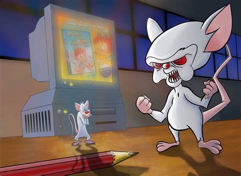 Pinky And The Brain And Elmyra By Infindibulator On Deviantart