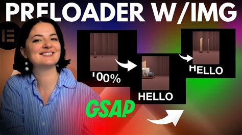 GSAP PRELOADER WITH COUNTER IMAGE Elementor Wordpress Tutorial Flex Container YouTube