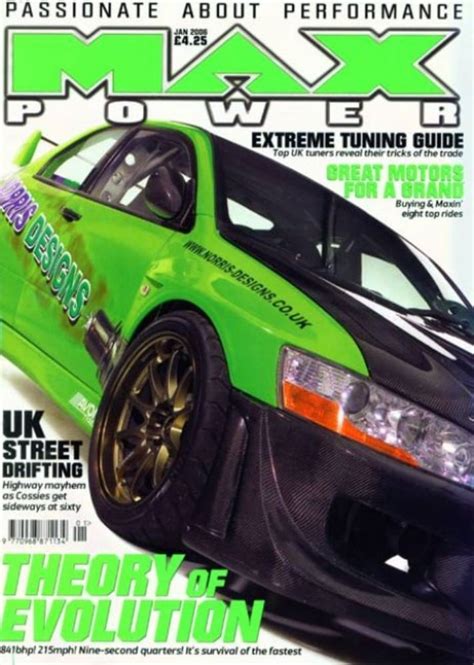 Max Power January 2006 Extreme Tuning Guide Top Uk Turners M
