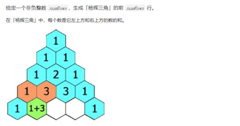 Leetcode 杨辉三角 阿里云开发者社区