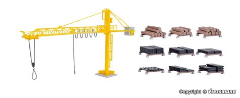 Kibri 39817 Crane With Threshold Stack