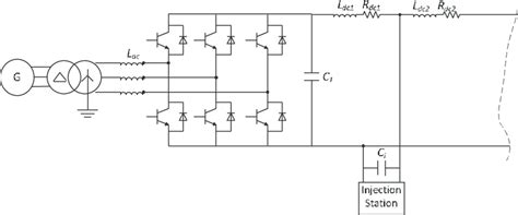 A Voltage Source Converter Hvdc With An Injection Station On The Dc Link Download Scientific