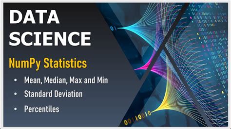 Basic Statistics In Data Science With Numpy Youtube