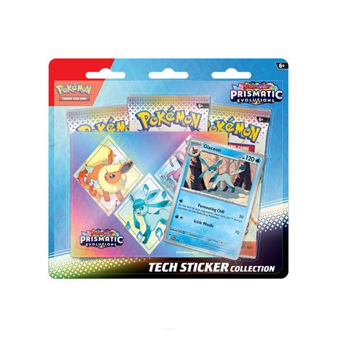 Pokémon Prismatic Evolutions Tech Sticker Wilczek Poznań
