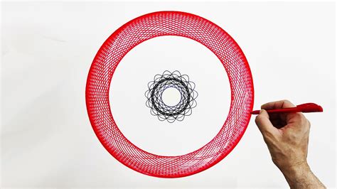 Spirograph Drawing Draw By Spirograph Magic Spirograph How To