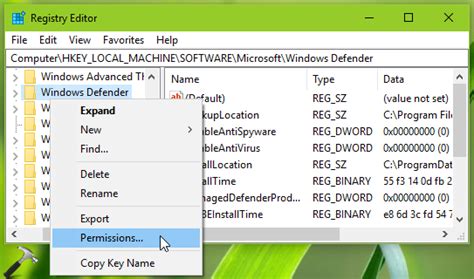 Manually Take Ownership Of Registry Key In Windows