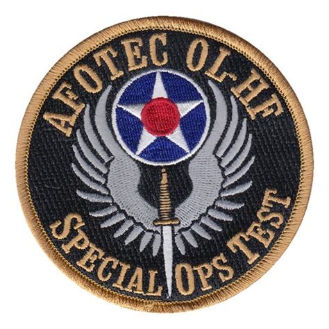 Afotec Ol Hf Spec Ops Test Patch Air Force Operational Test And Evaluation Center Patches