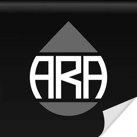 Ara Creative Initials Letter Logo Design With Vector Graphic 9449309