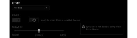 How To Change The Chroma Lighting Effect Of A Razer Synapse Enabled Mouse Mat