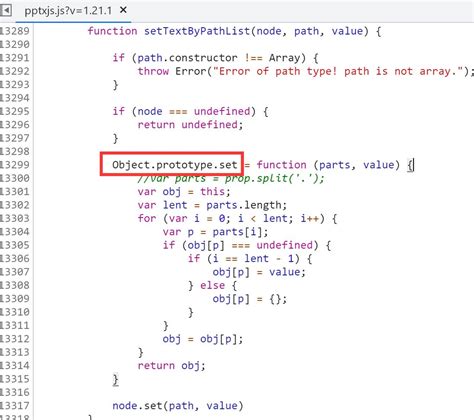 Prototype Pollution · Issue 22 · Mesheshapptxjs · Github
