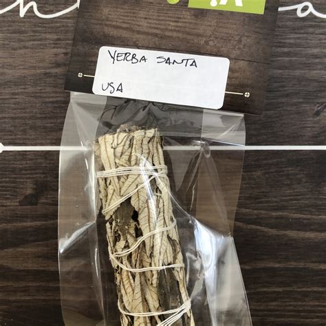 Yerba Santa Smudge Stick Holy Herb For Protection And Fragrance La