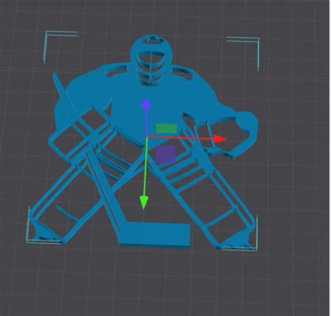 Ice Hockey Goalie By Icebox187 Download Free Stl Model