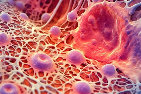 Premium Photo Revealing The Hidden World Of Bone Cell Structure Generative Ai