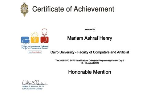 Mariam Ashraf On Linkedin Ecpc Icpc2023 Icpc Problemsolving Teamwork