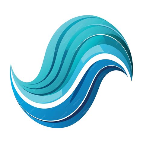 Premium Vector Abstract White Background 3d Concave Wave Texture Smooth Curve Line With Shadow