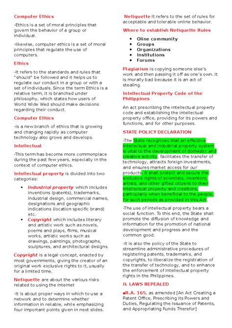 Reviewer Computer Ethics Computer Ethics Ethics Is A Set Of Moral