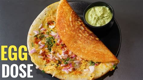 Street Style Egg Dosa Recipe Egg Dosa Dosa Recipe Egg Breakfast