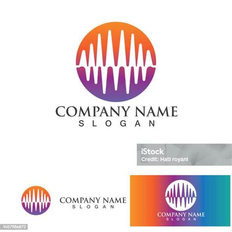 음악 로고 음파 이퀄라이저 아이콘 벡터 디자인 일러스트 레이 션 템플릿 Dj에 대한 스톡 벡터 아트 및 기타 이미지 Dj 개념 개념과 주제 Istock