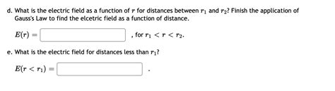 solved charge is distributed throughout a spherical shell of