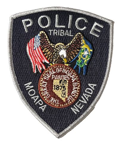 Moapa Band Of Paiutes Tribal Police Patch Nc2 Nevada Ebay