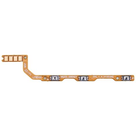 สำหรบ Tecno Pova Neo LE6 OEM ปมเปดปดและปมปรบระดบเสยง Flex Cable