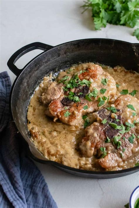 Smothered Pork Steaks Recipe Farmhouse On Boone