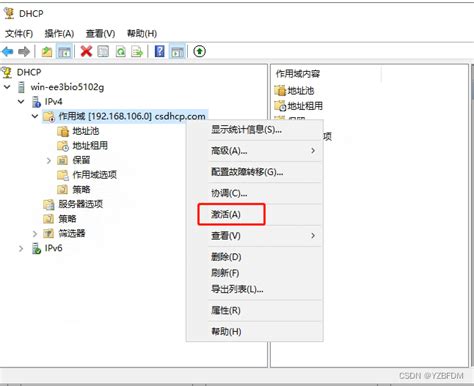 windows server2022 dhcp服务器配置 windows server 2022 配置与管理dhcp服务器 csdn博客