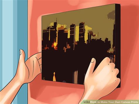 How To Make Your Own Canvas Prints With Pictures WikiHow